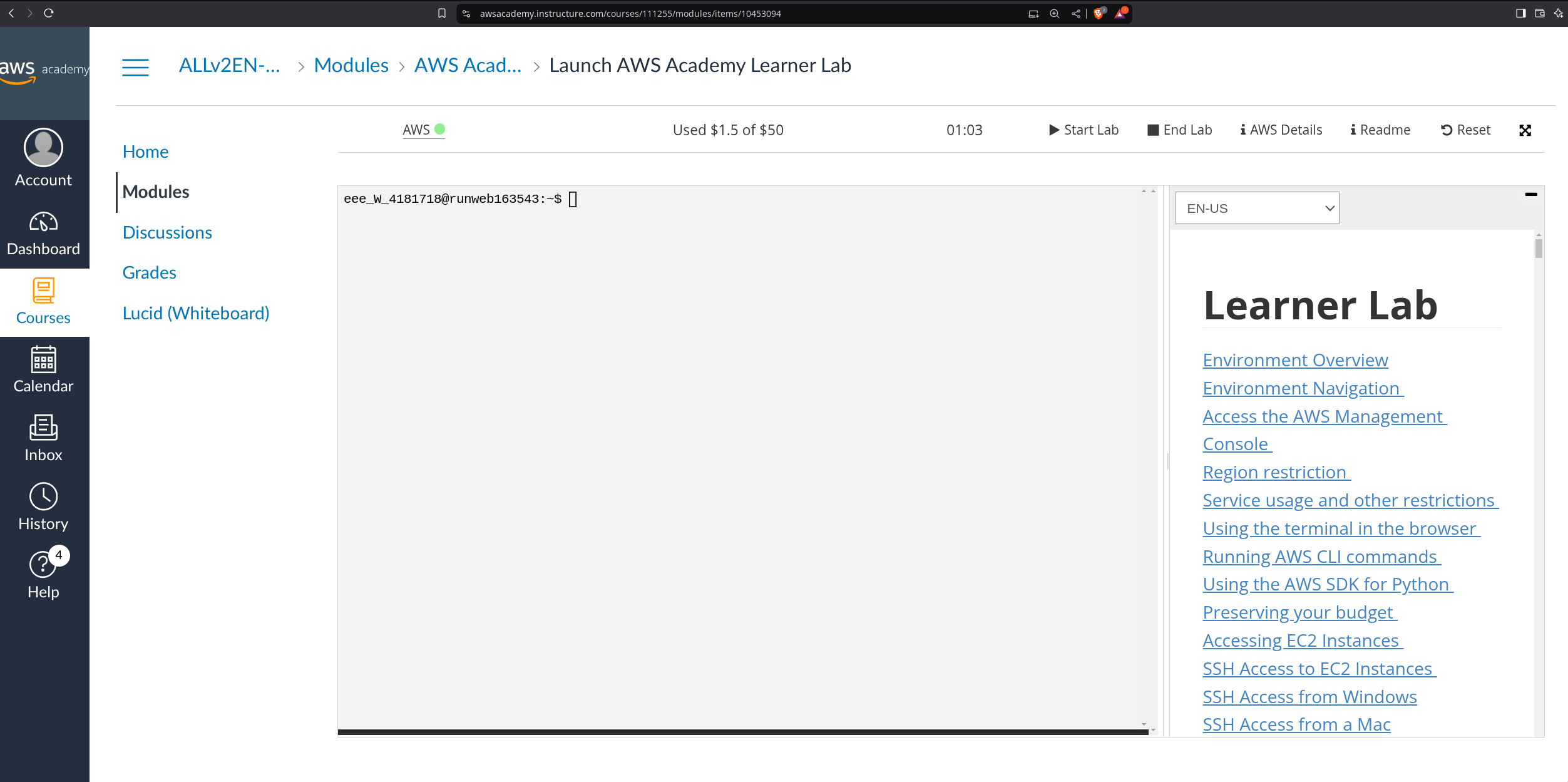 Guide 2 - Setting up AWS for each subsequent session - Companion website for High-Performance ...
